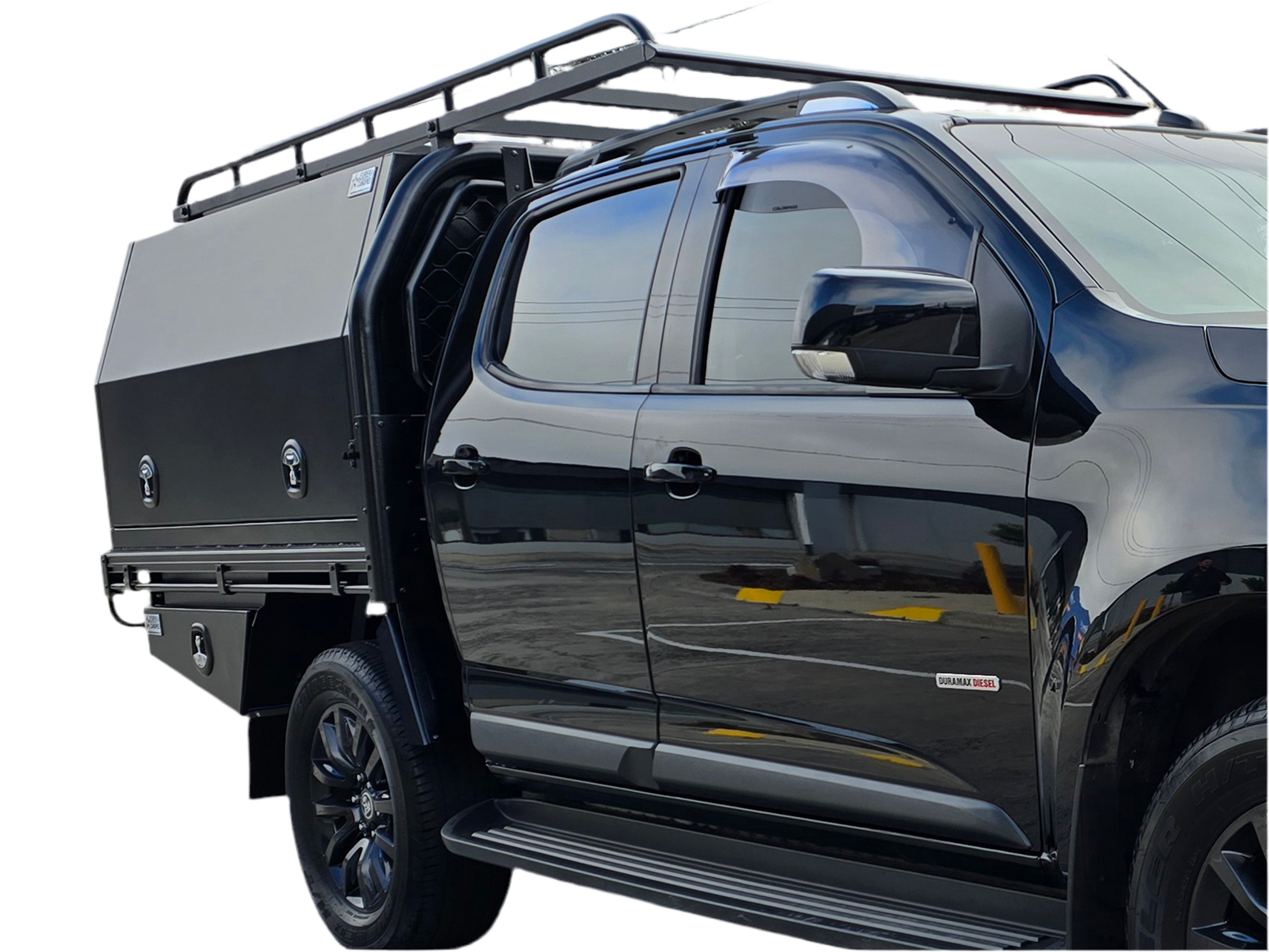 E2 - Tradie Tray + 1800mm Canopy (Roof Rack, Undertrays) — Eureka Canopies